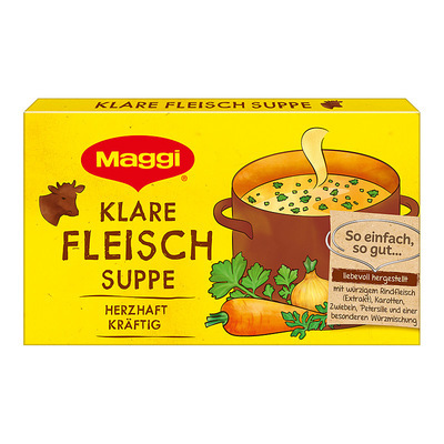 Maggi | Maggi Klare Fleischsuppe 160g | FrankenFresh | Lebensmittel ...