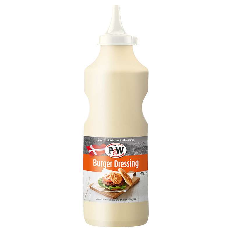 P&W | Burger Dressing 900 g | FrankenFresh | Lebensmittel Lieferservice ...